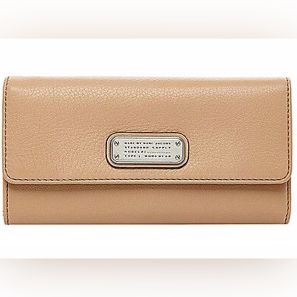 Marc Jacobs | Bags | Marc By Marc Jacobs Long Trifold Wallet Pal Orange ...